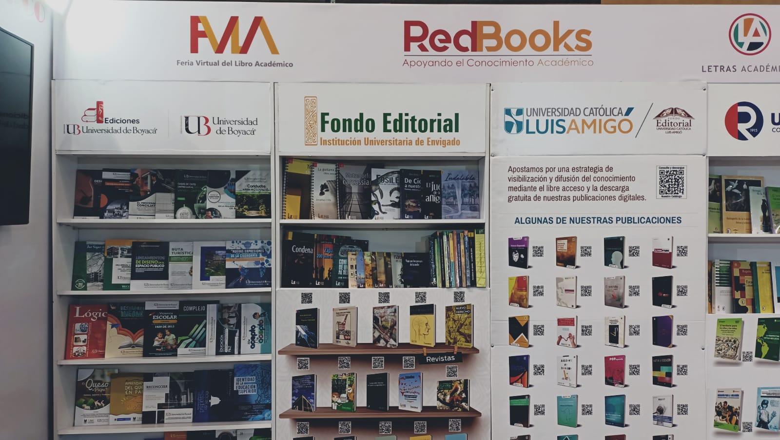 Participamos de la trigésimo quinta edición de la Feria Internacional del Libro de Bogotá ...